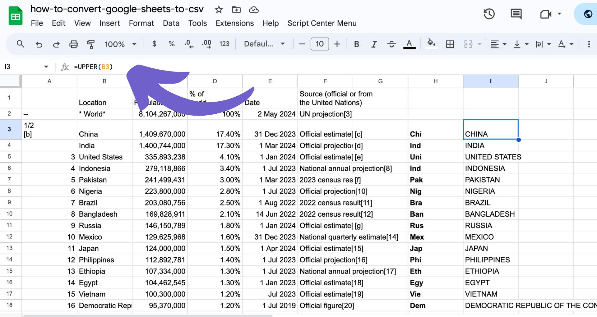 Convert Text to Uppercase in Google Sheets: A Guide